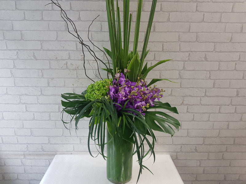 Shop Harmony Hydrangeas & Orchid Vase - VS174 | PURE SEED